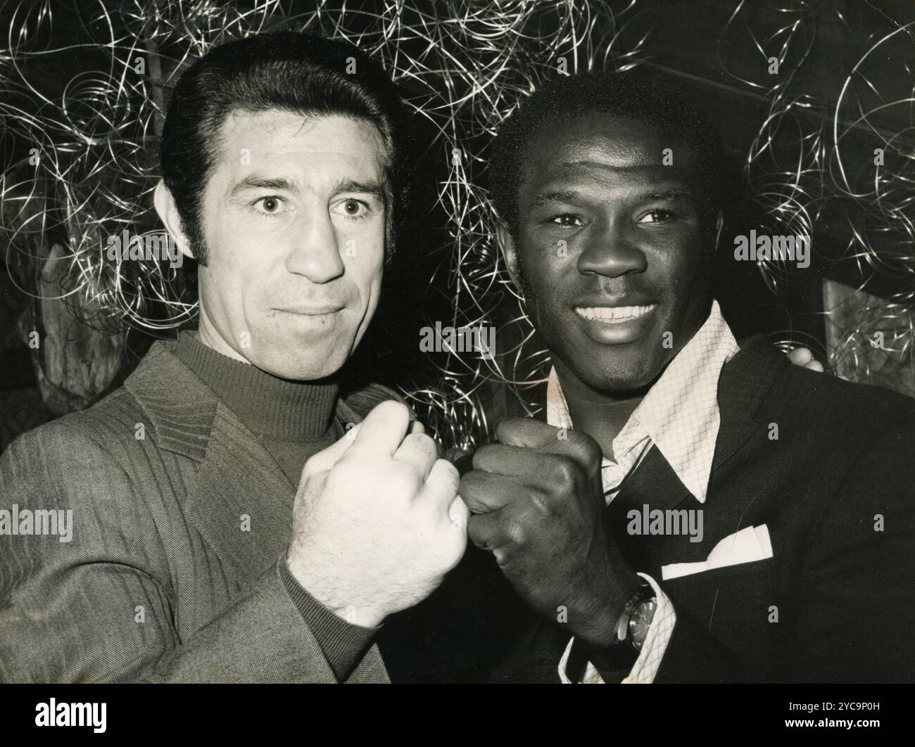 American professional boxer Emile Griffith and French Jacques ...