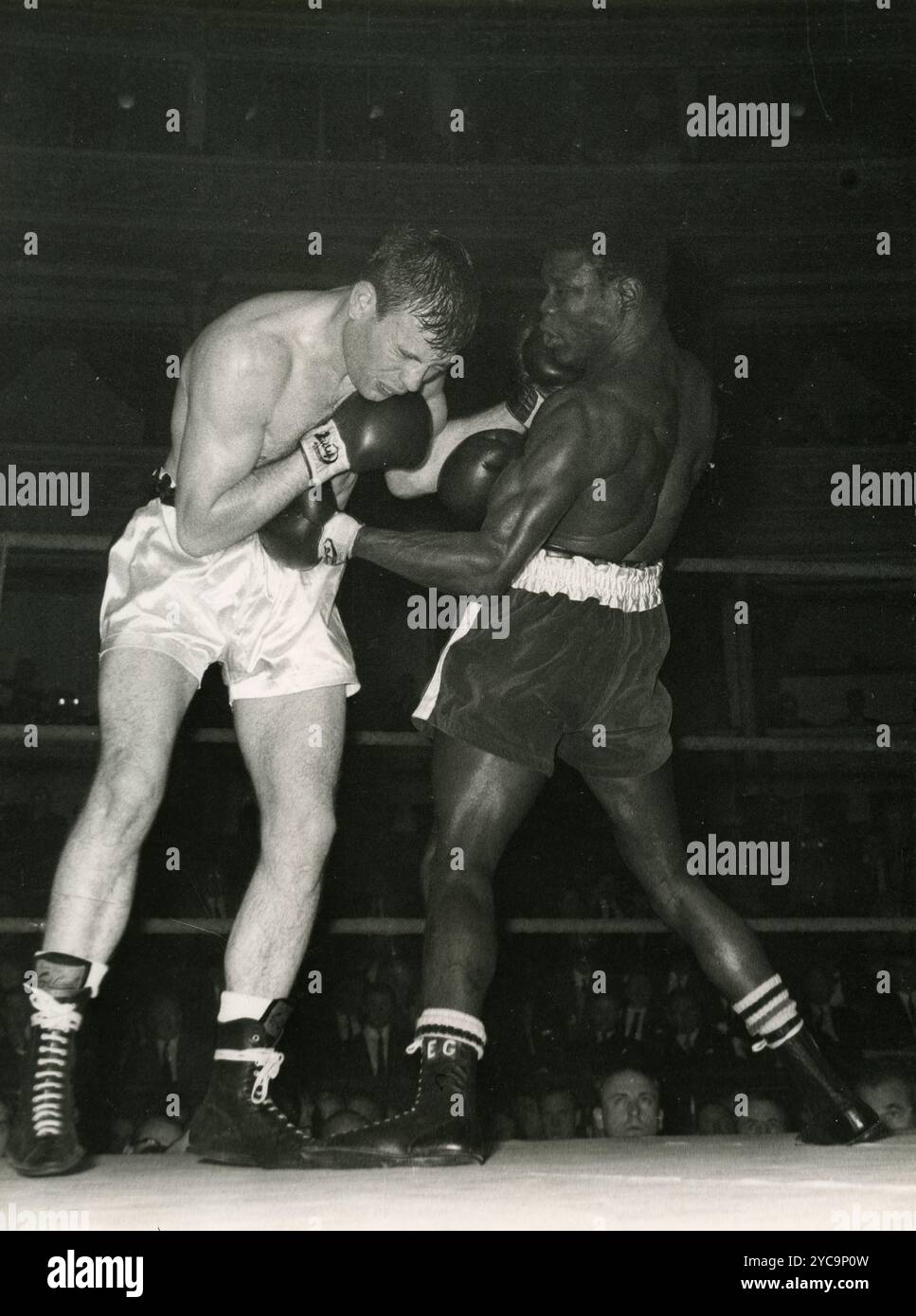 American professional boxer Emile Griffith and British Harry Scott ...