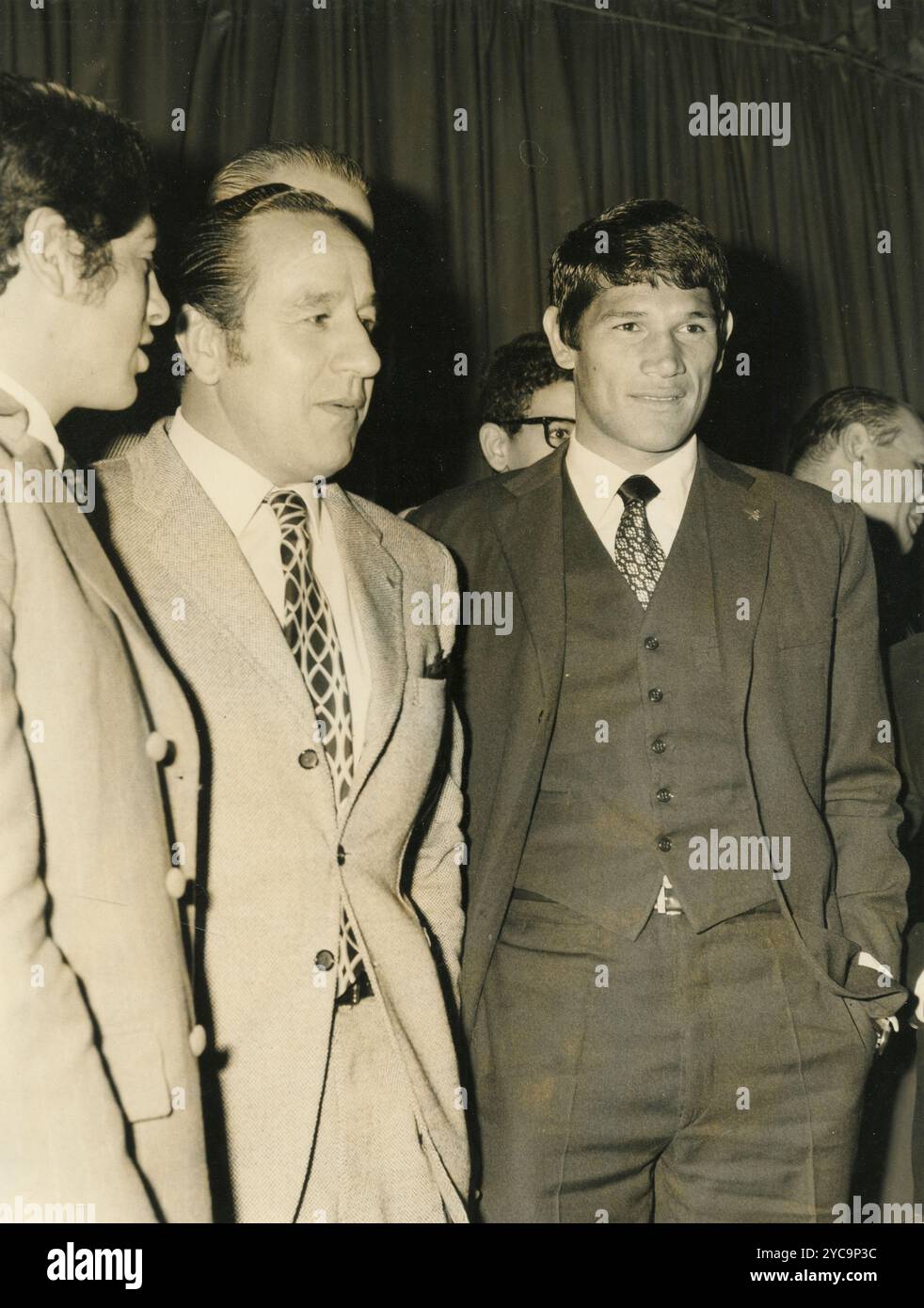 Argentinian professional boxer Carlos Monzon, 1970s Stock Photo - Alamy