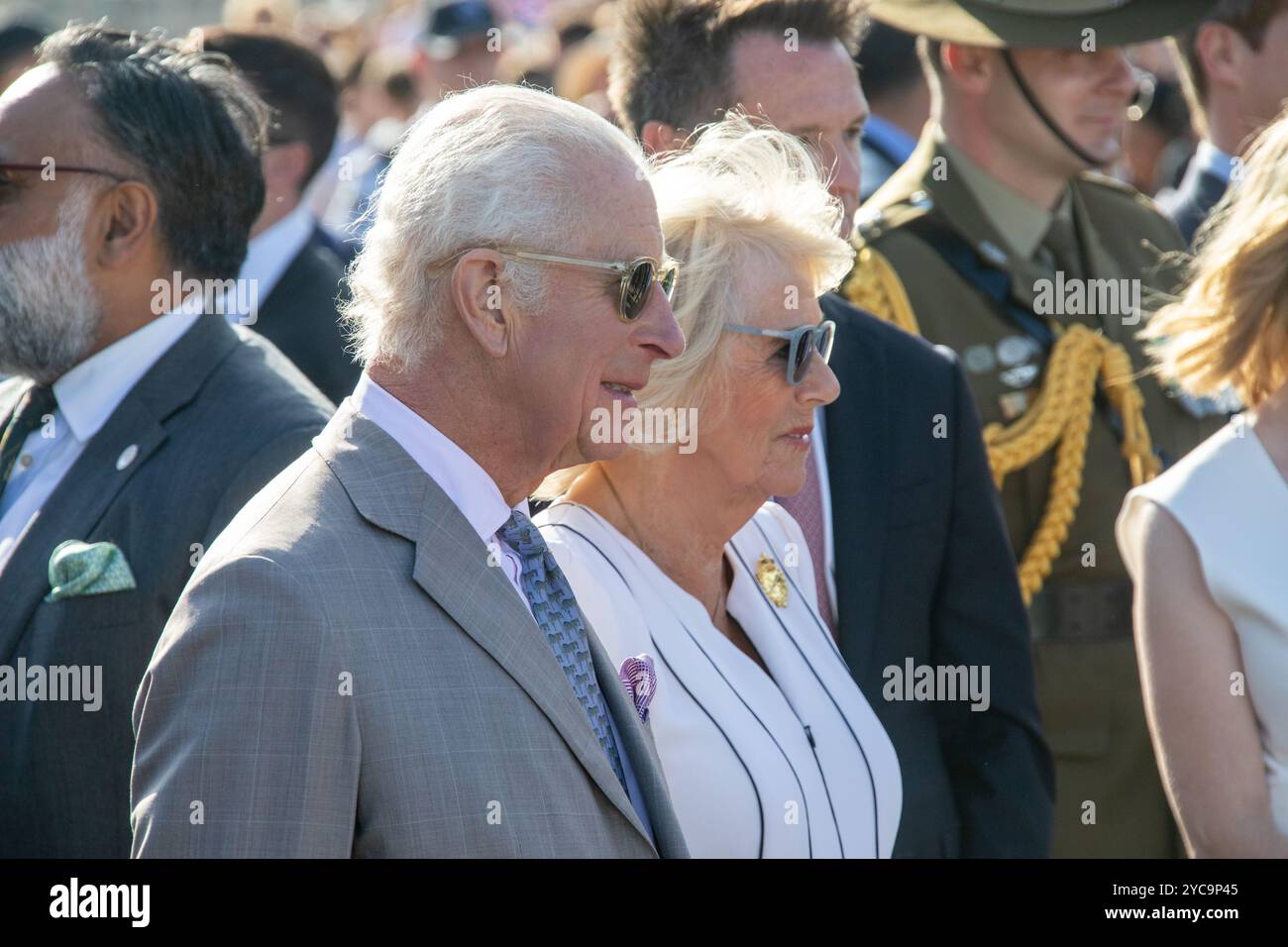 Sydney, Australia. 22nd October 2024. King Charles III and Queen ...