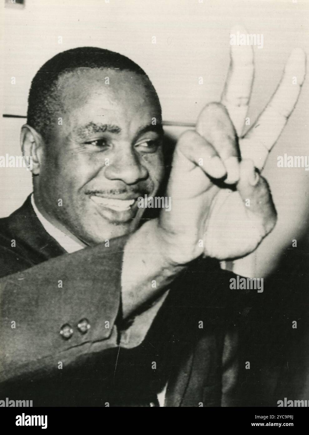 American professional boxer Sonny Liston, 1960s Stock Photo - Alamy