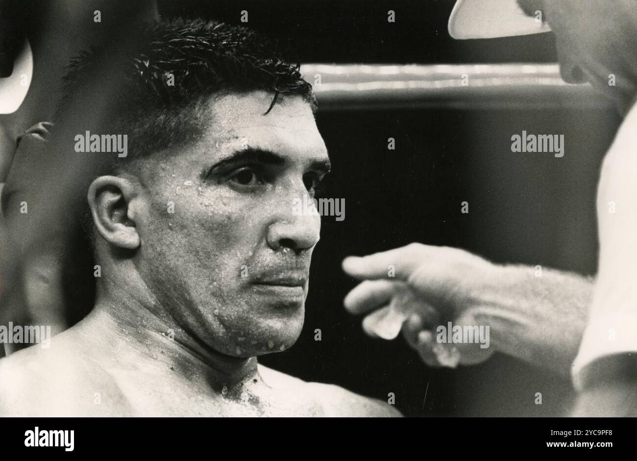 Italian professional boxer Gianfranco Rosi, 1990s Stock Photo - Alamy