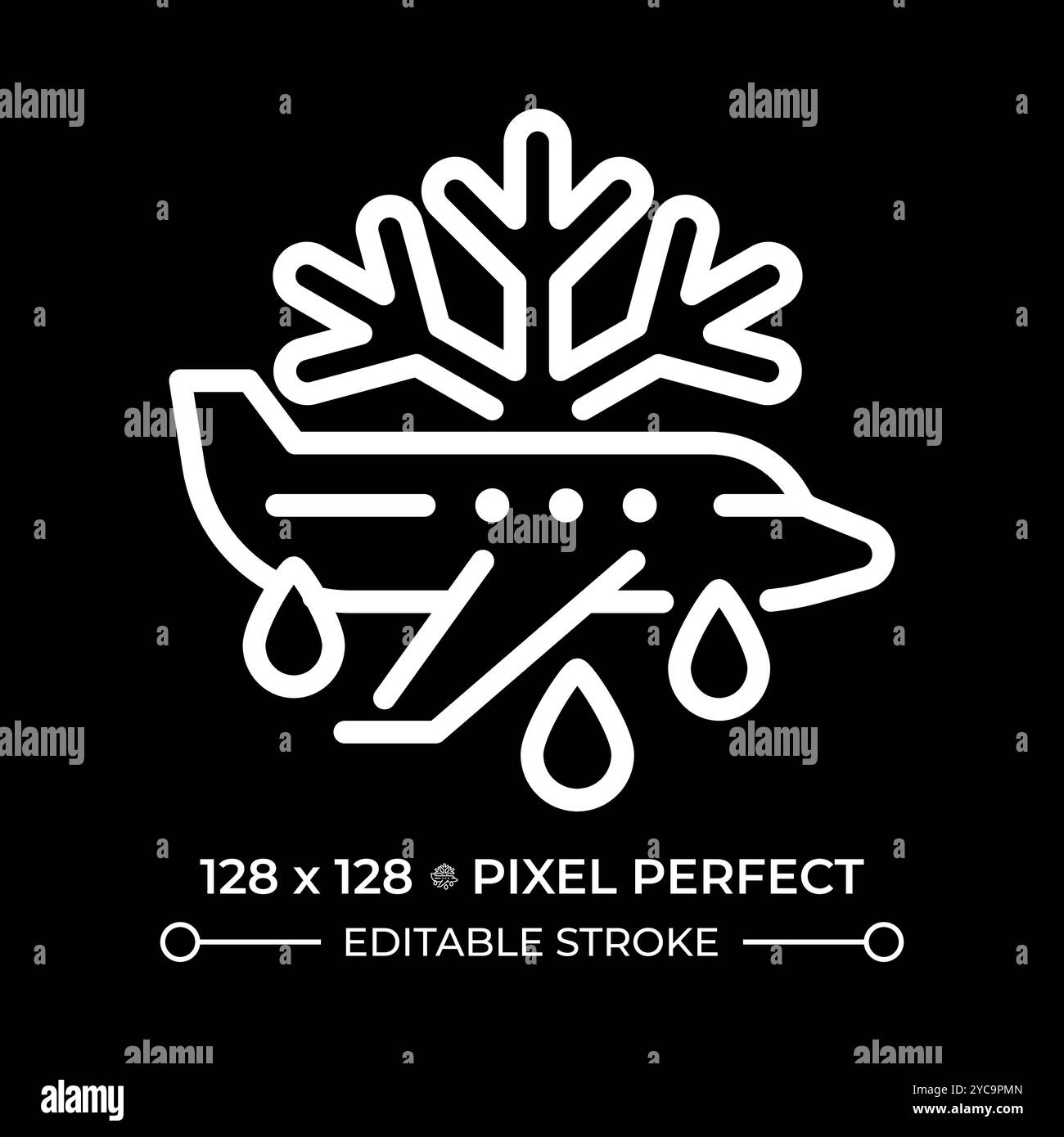 De icing aircraft Black and White Stock Photos & Images - Alamy