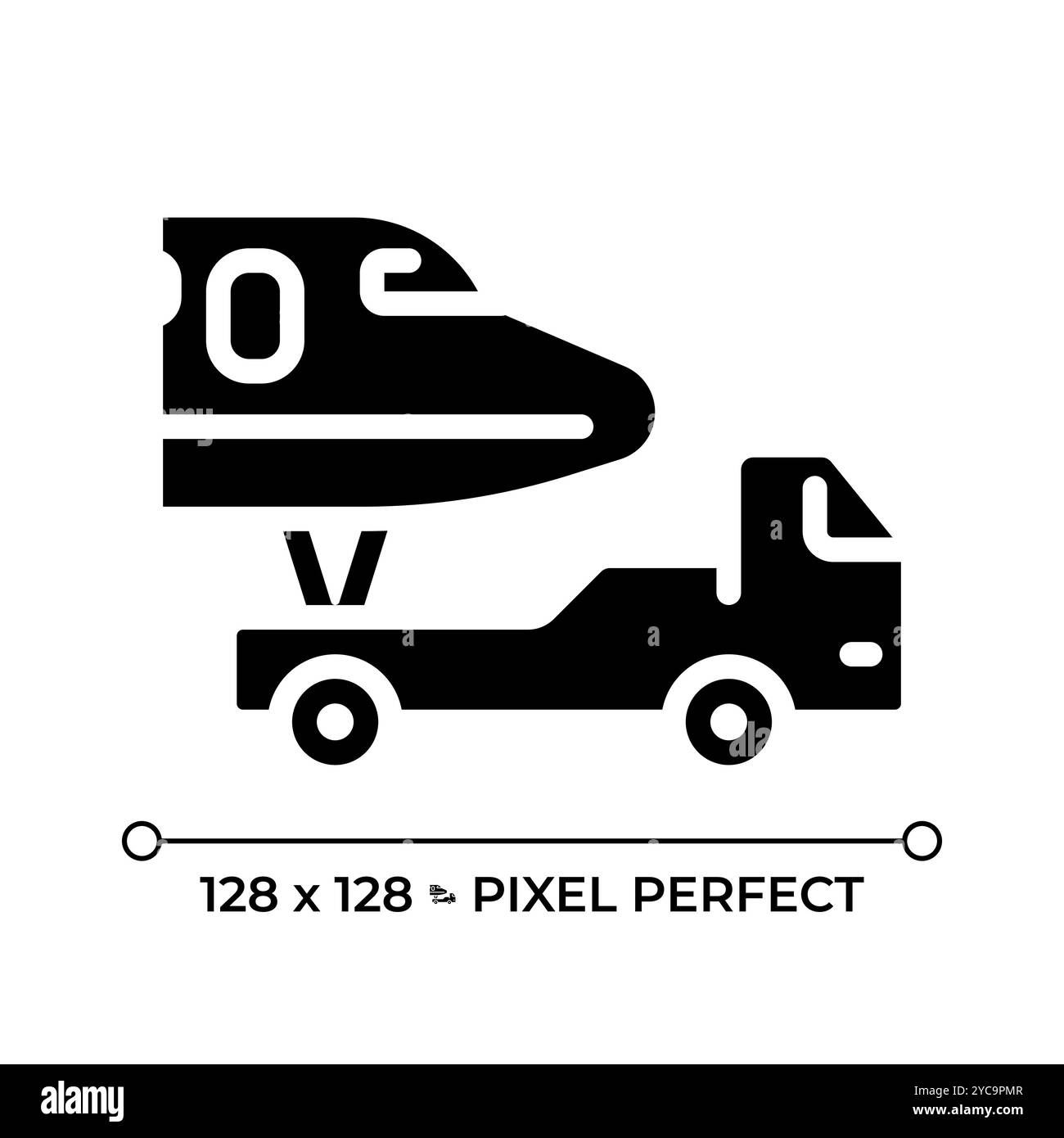 Simple tow truck towing hi-res stock photography and images - Alamy