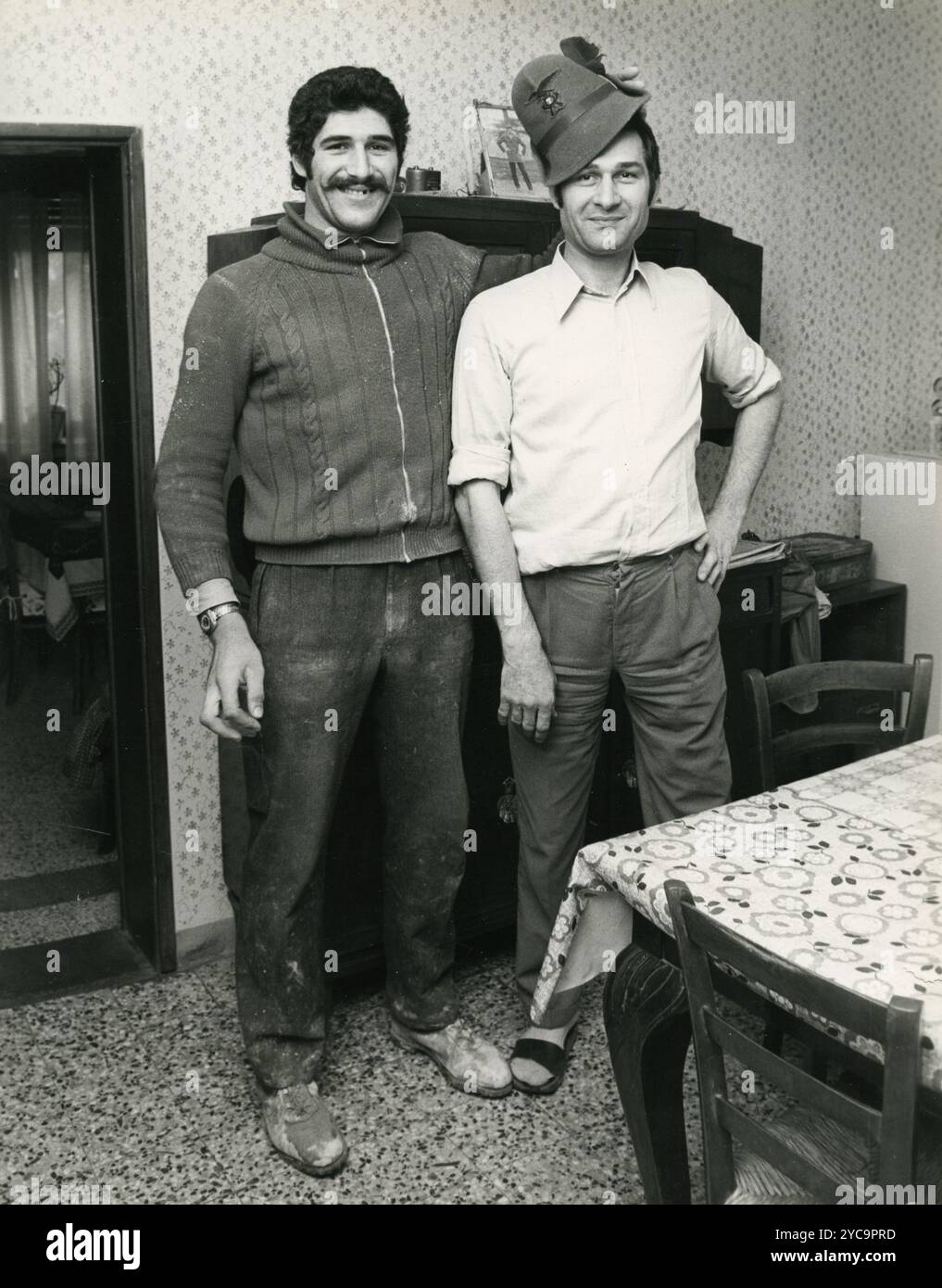 Italian professional boxer Romeo Malgarini, 1970s Stock Photo - Alamy