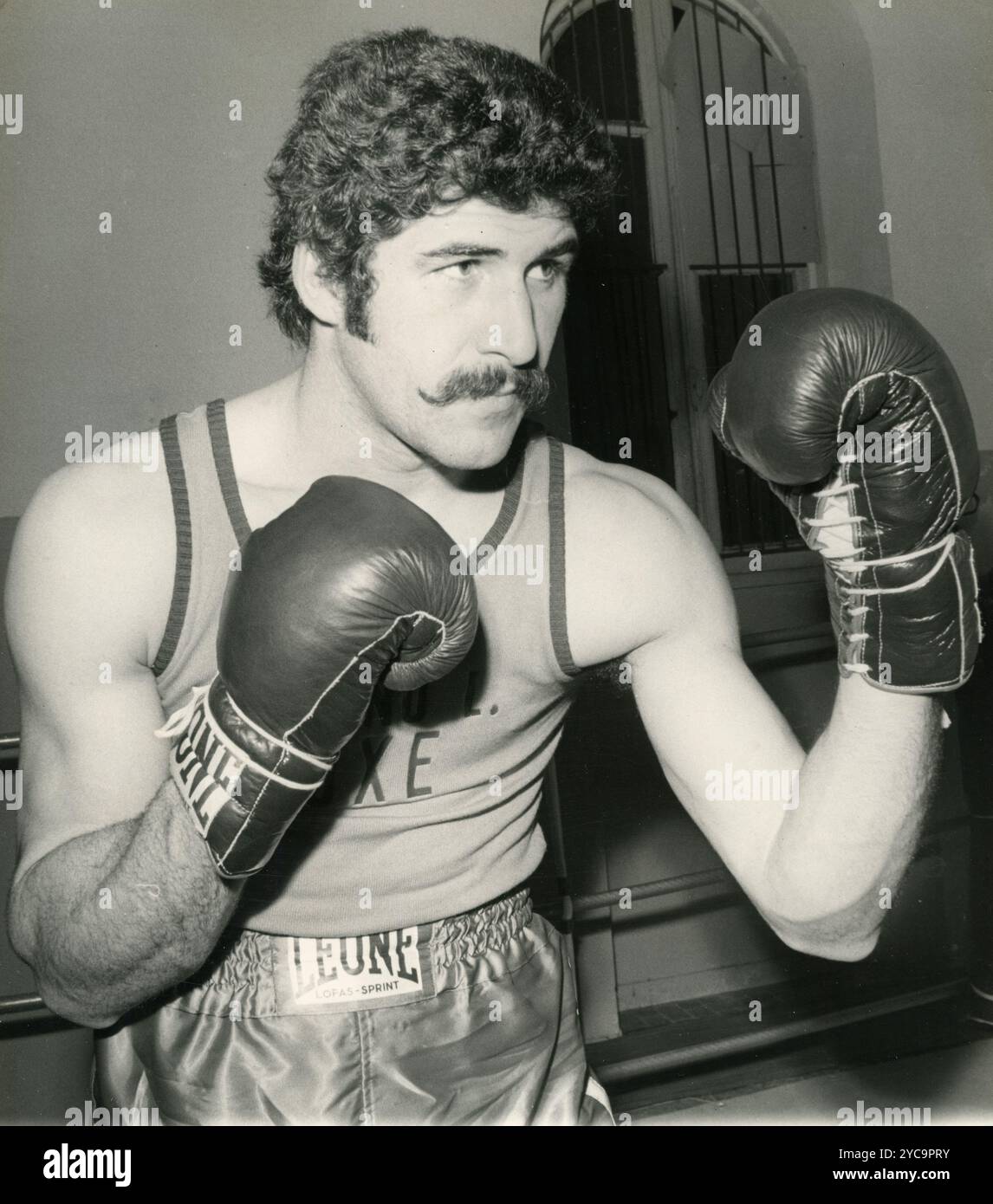 Italian professional boxer Romeo Malgarini, 1970s Stock Photo - Alamy