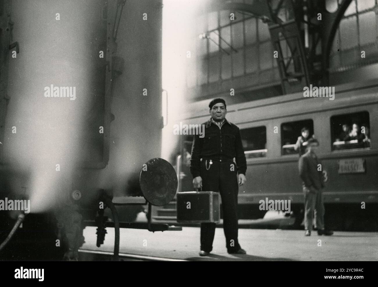 Italian professional boxer Leone Jacovacci, 1950s Stock Photo - Alamy