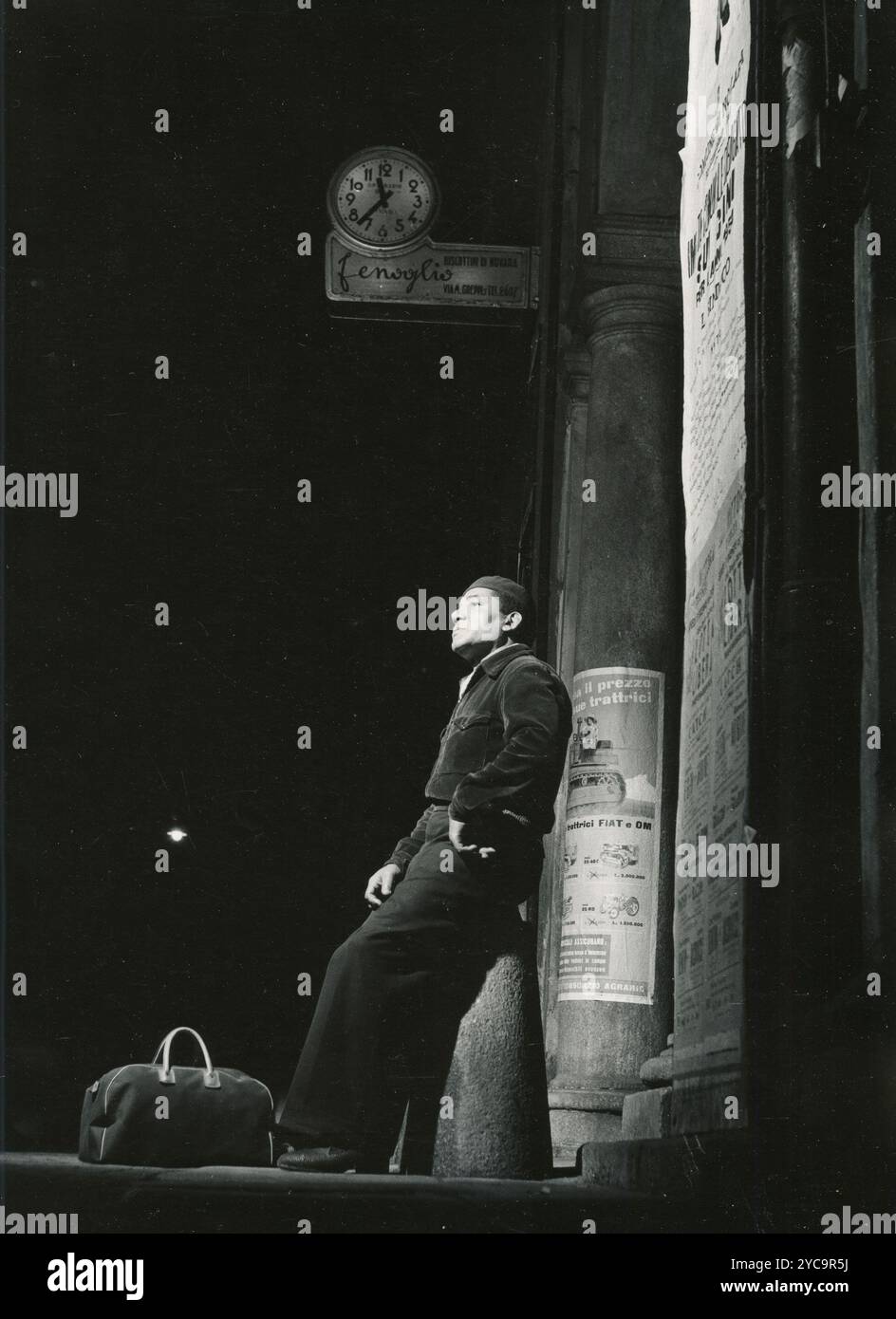 Italian professional boxer Leone Jacovacci, 1950s Stock Photo - Alamy