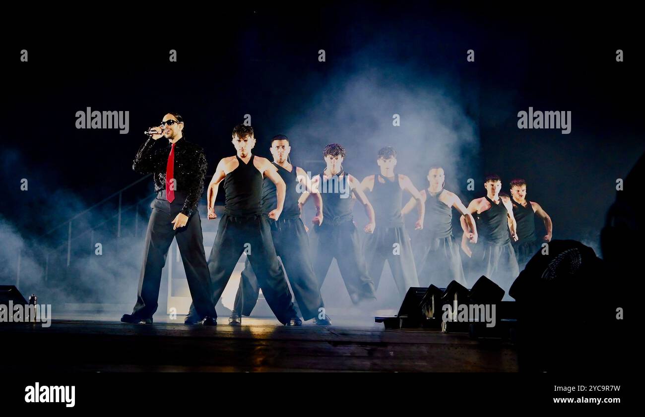 MAHMOOD during MAHMOOD TOUR 2024, Italian singer Music Concert in MILAN ...