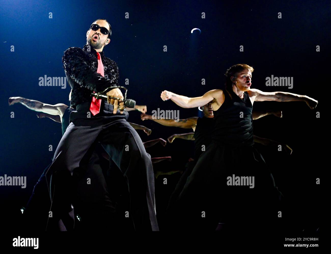 MAHMOOD during MAHMOOD TOUR 2024, Italian singer Music Concert in MILAN ...