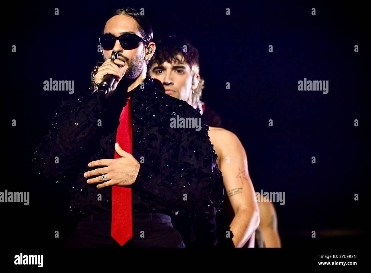 MAHMOOD during MAHMOOD TOUR 2024, Italian singer Music Concert in MILAN ...