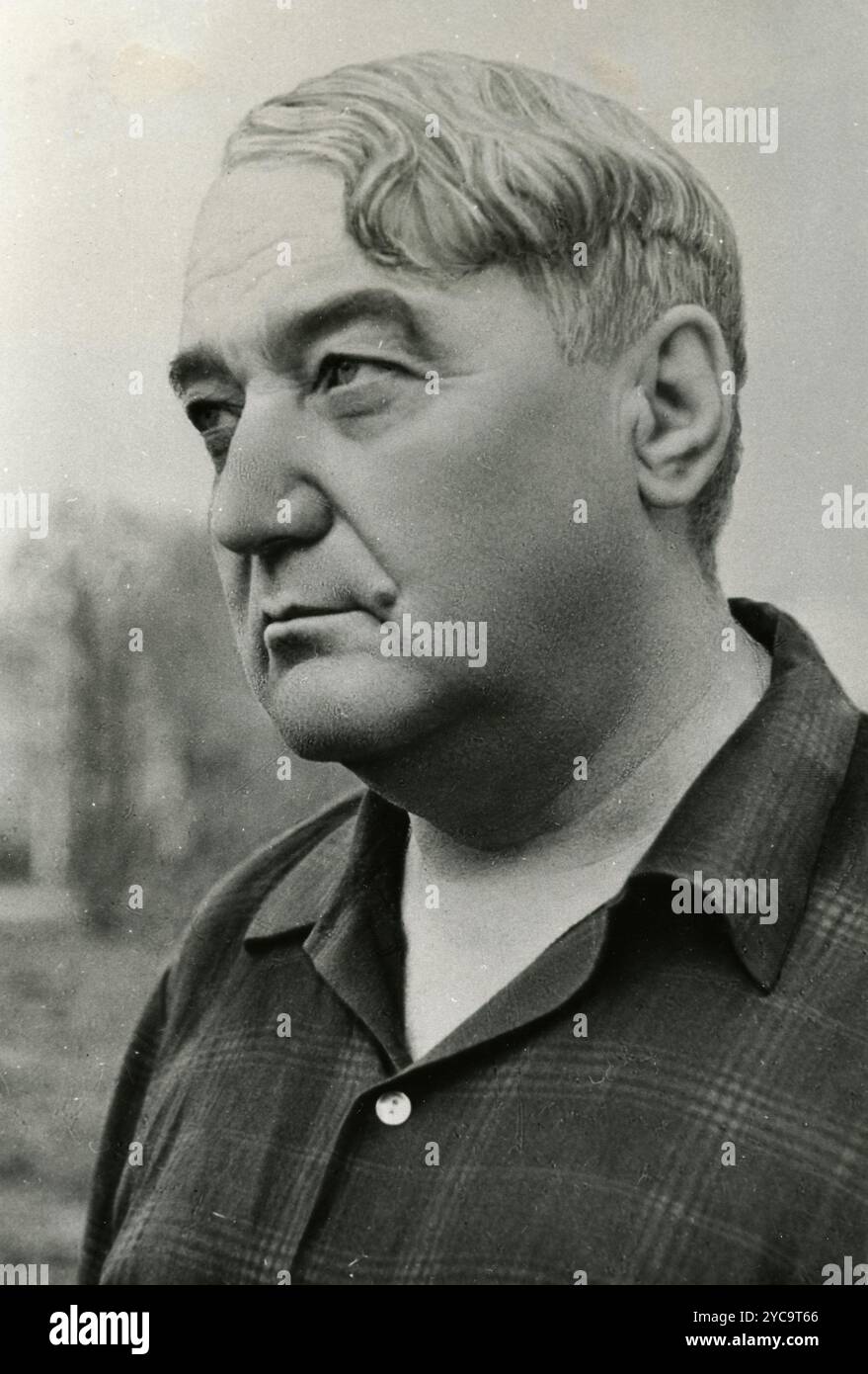 Russian anthropologist Lev Nikolaevic Gumilev during an expedition to ...