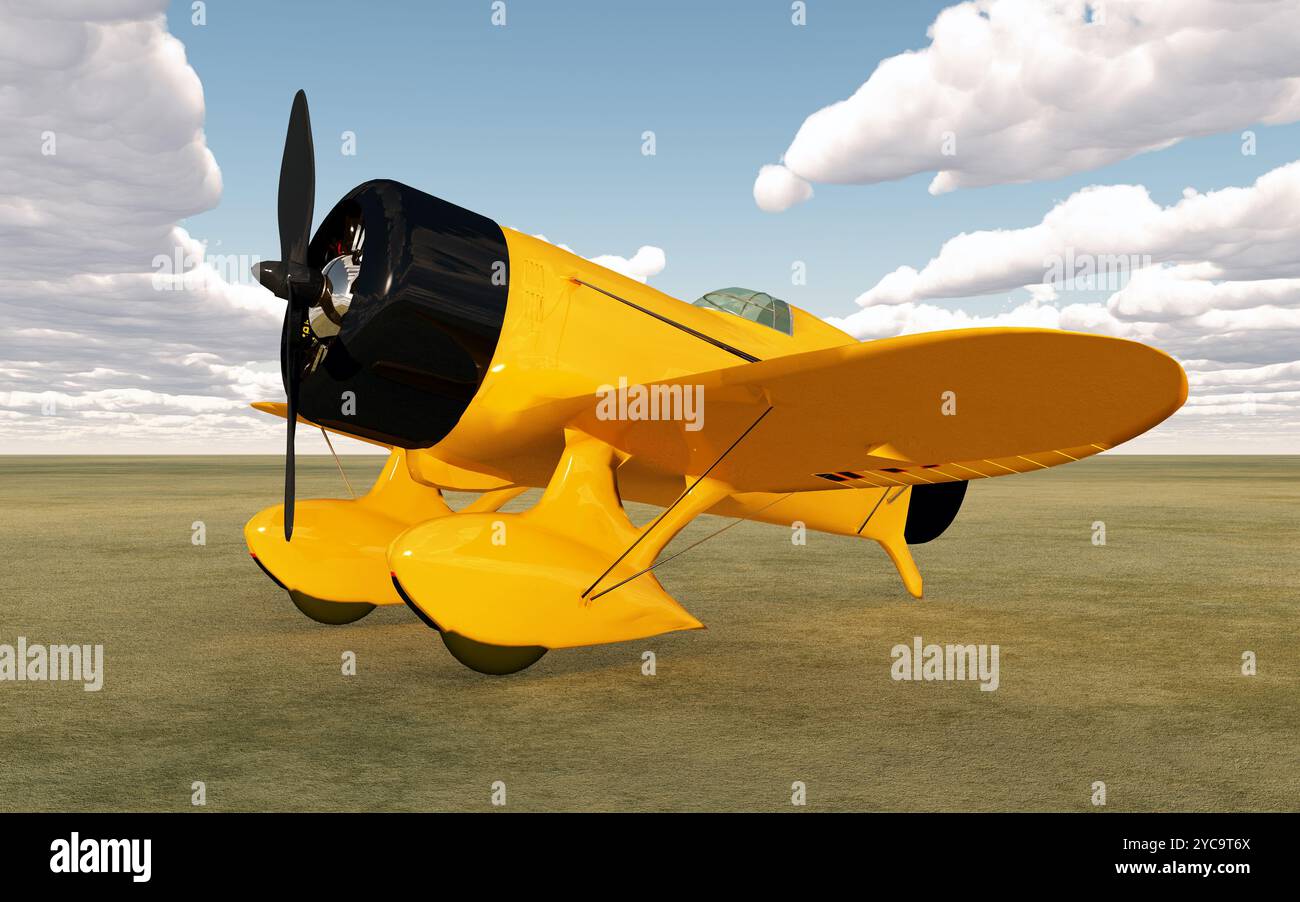 1930s racing aircraft hi-res stock photography and images - Alamy