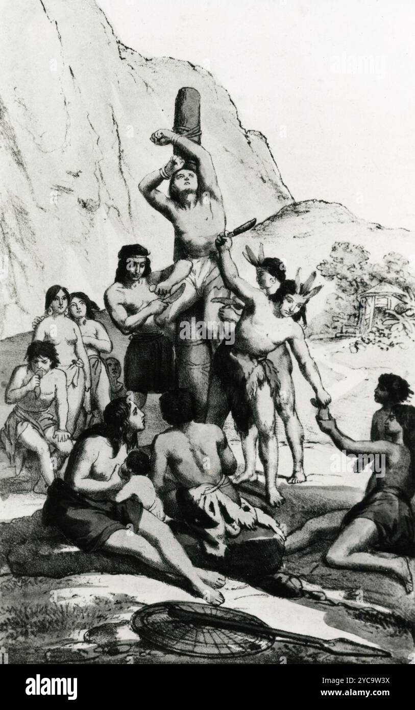 Human sacrifice ritual hi-res stock photography and images - Alamy