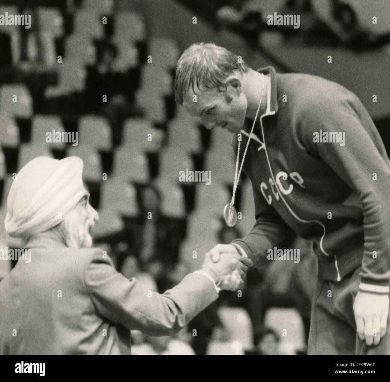 Russian free style professional wrestler Ivan Yarygin, Russia 1970s ...
