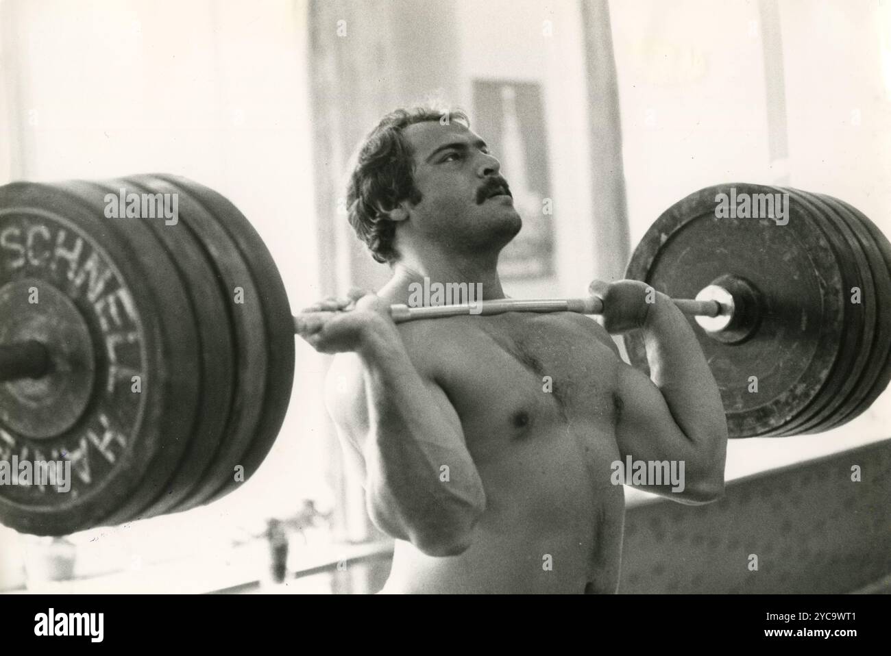 Soviet professional weightlifter world champion Anatoly Pisarenko ...