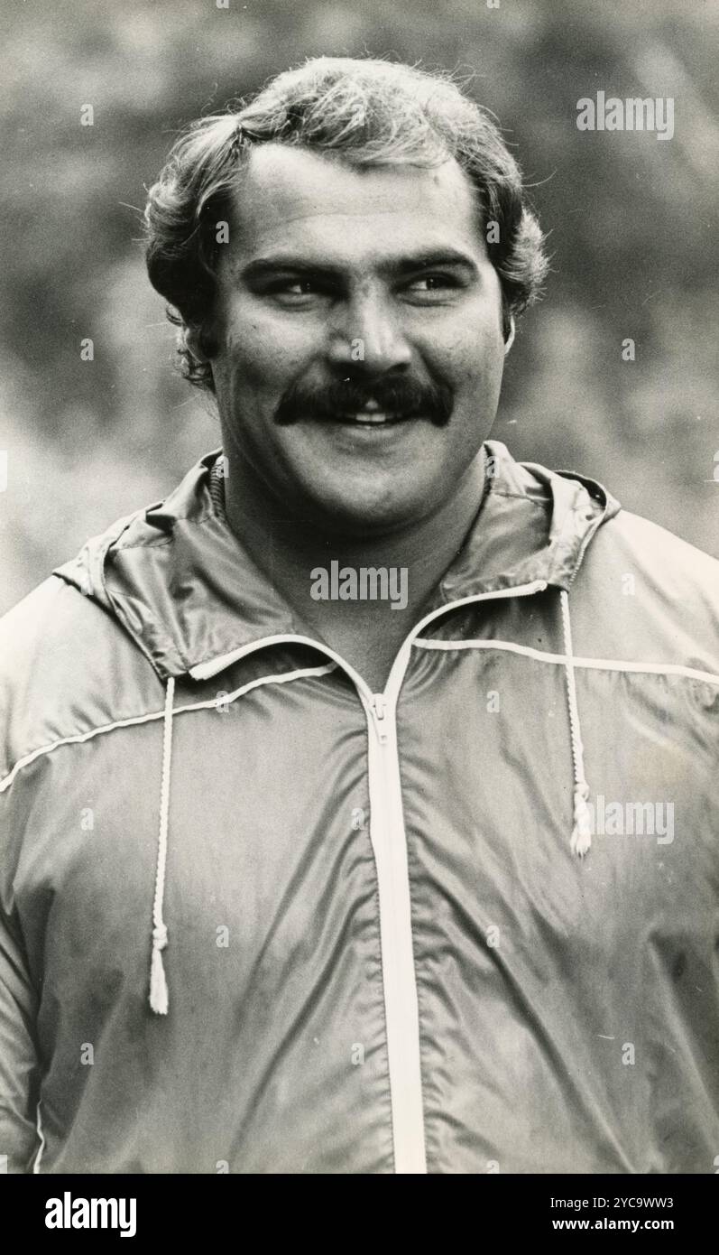 Soviet professional weightlifter world champion Anatoly Pisarenko ...