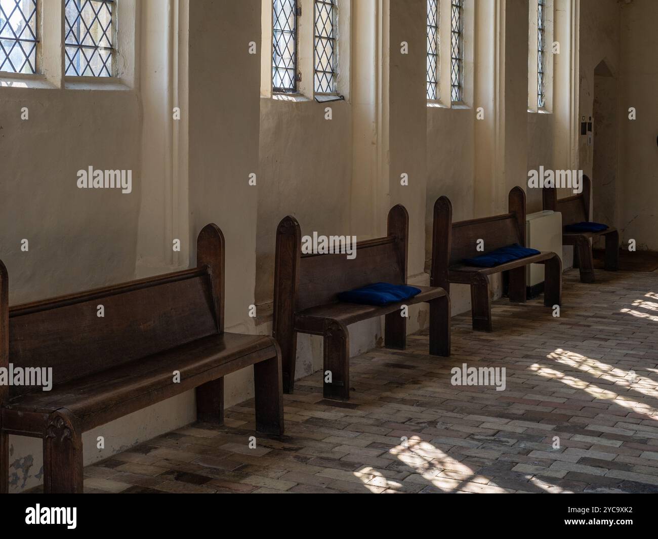 Interior of the 15th century Lady Chapel, Holy Trinity church, Long ...