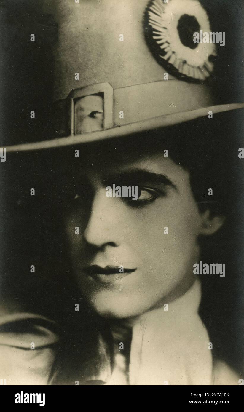 Mexican actor Ramon Novarro in the movie Scaramouche, 1923 Stock Photo ...