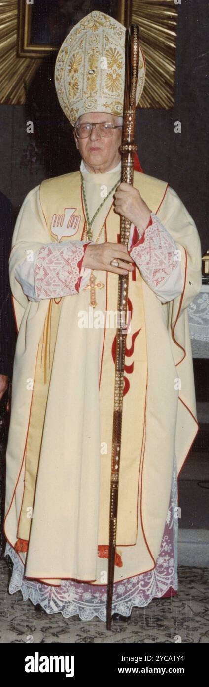 High catholic priest, Vatican City 1980s Stock Photo - Alamy