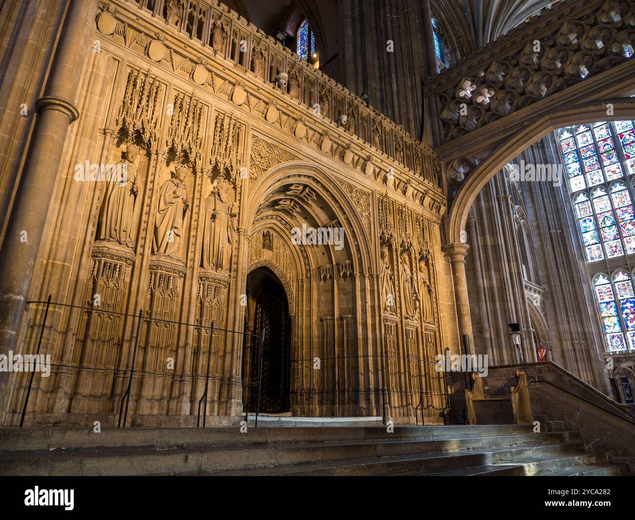 Pulpitum screen hi-res stock photography and images - Alamy