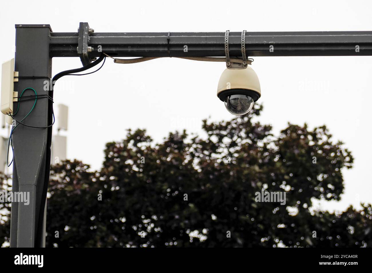 Cctv in street in america hi-res stock photography and images - Alamy