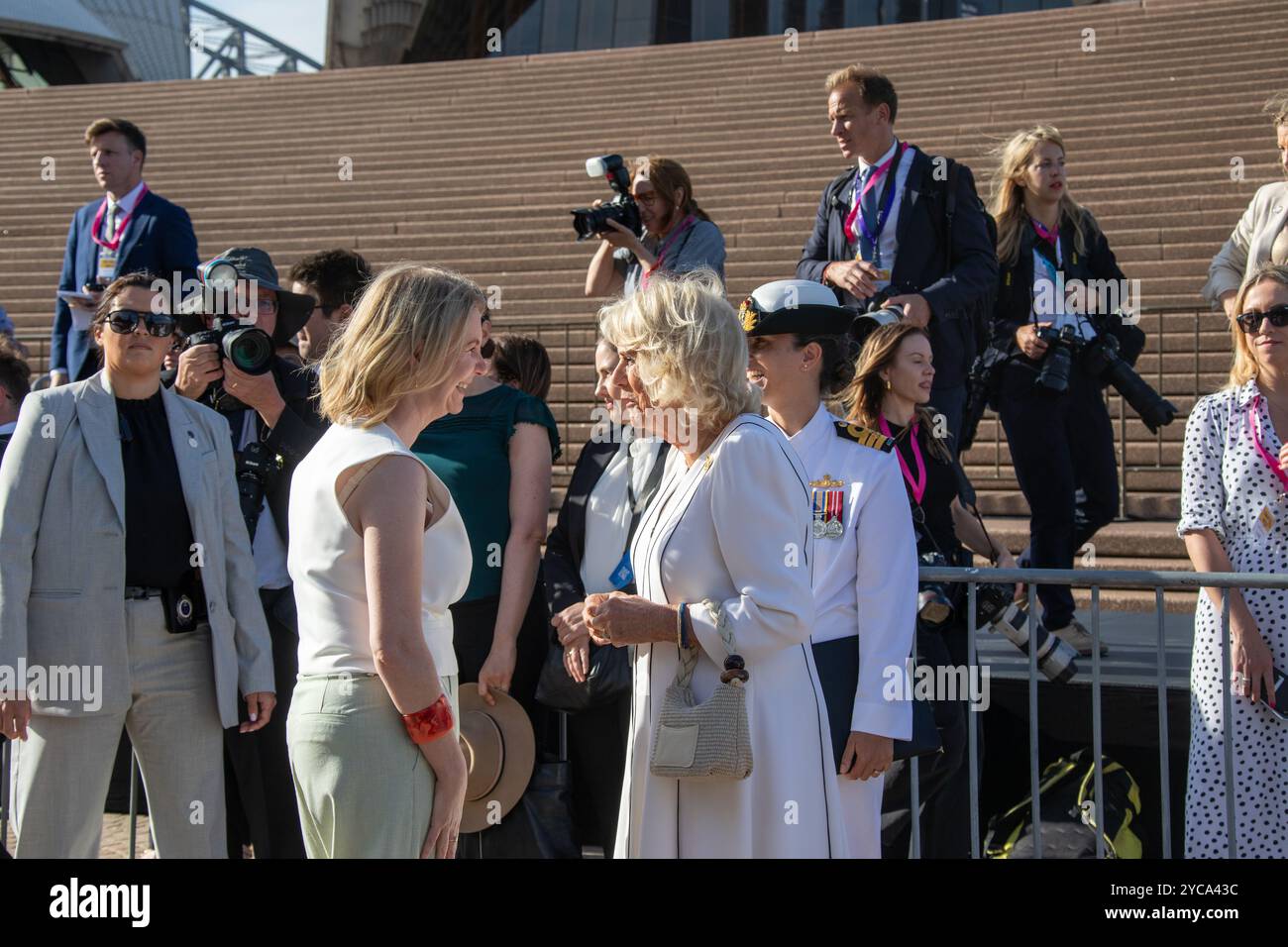 Sydney, Australia. 22nd October 2024. King Charles III and Queen ...