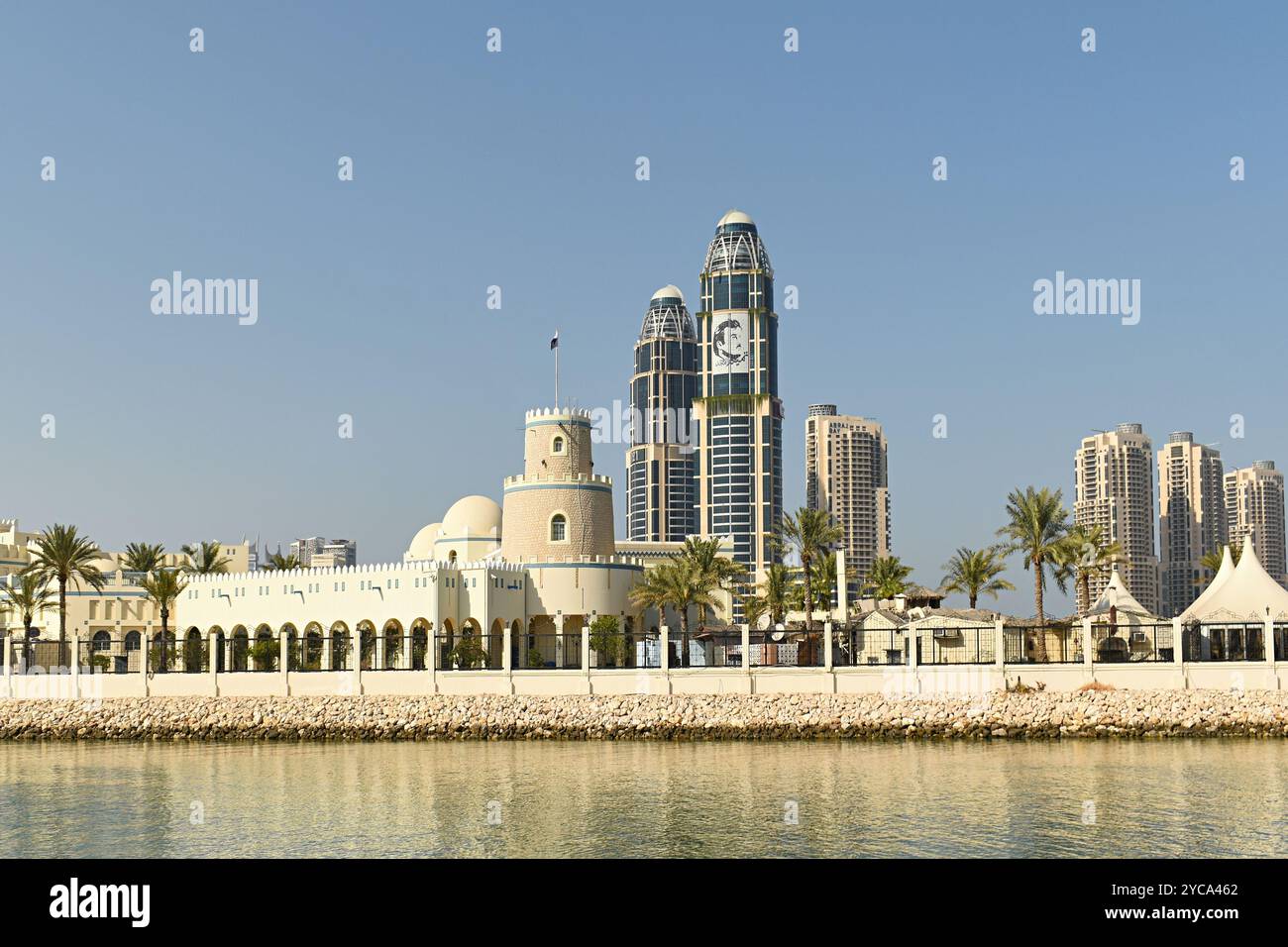 The Pearl Island, a luxury coastal development located in the northern ...