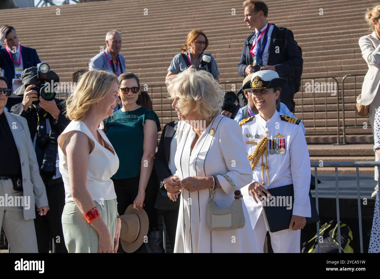 Sydney, Australia. 22nd October 2024. King Charles III and Queen ...