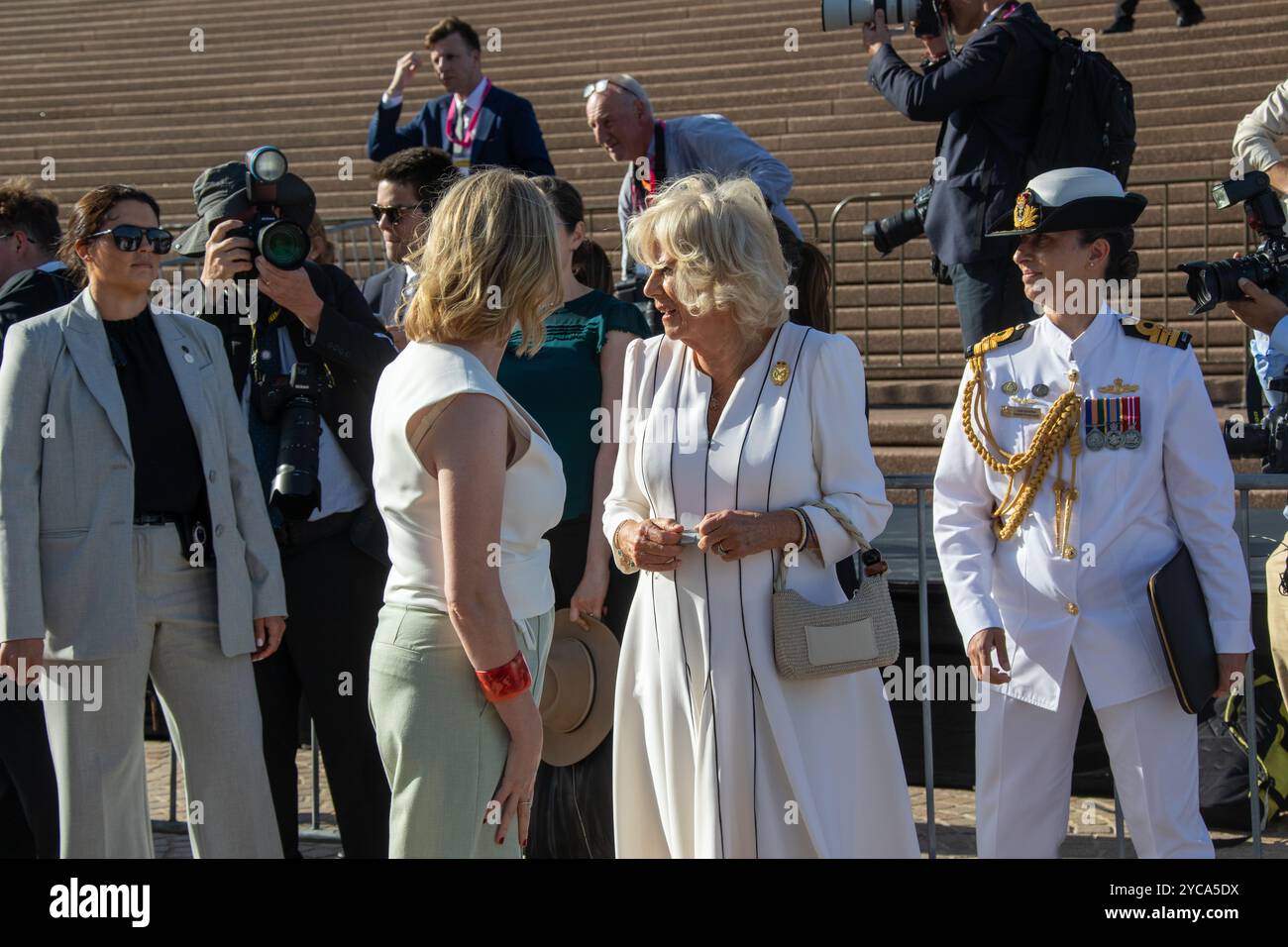 Sydney, Australia. 22nd October 2024. King Charles III and Queen ...
