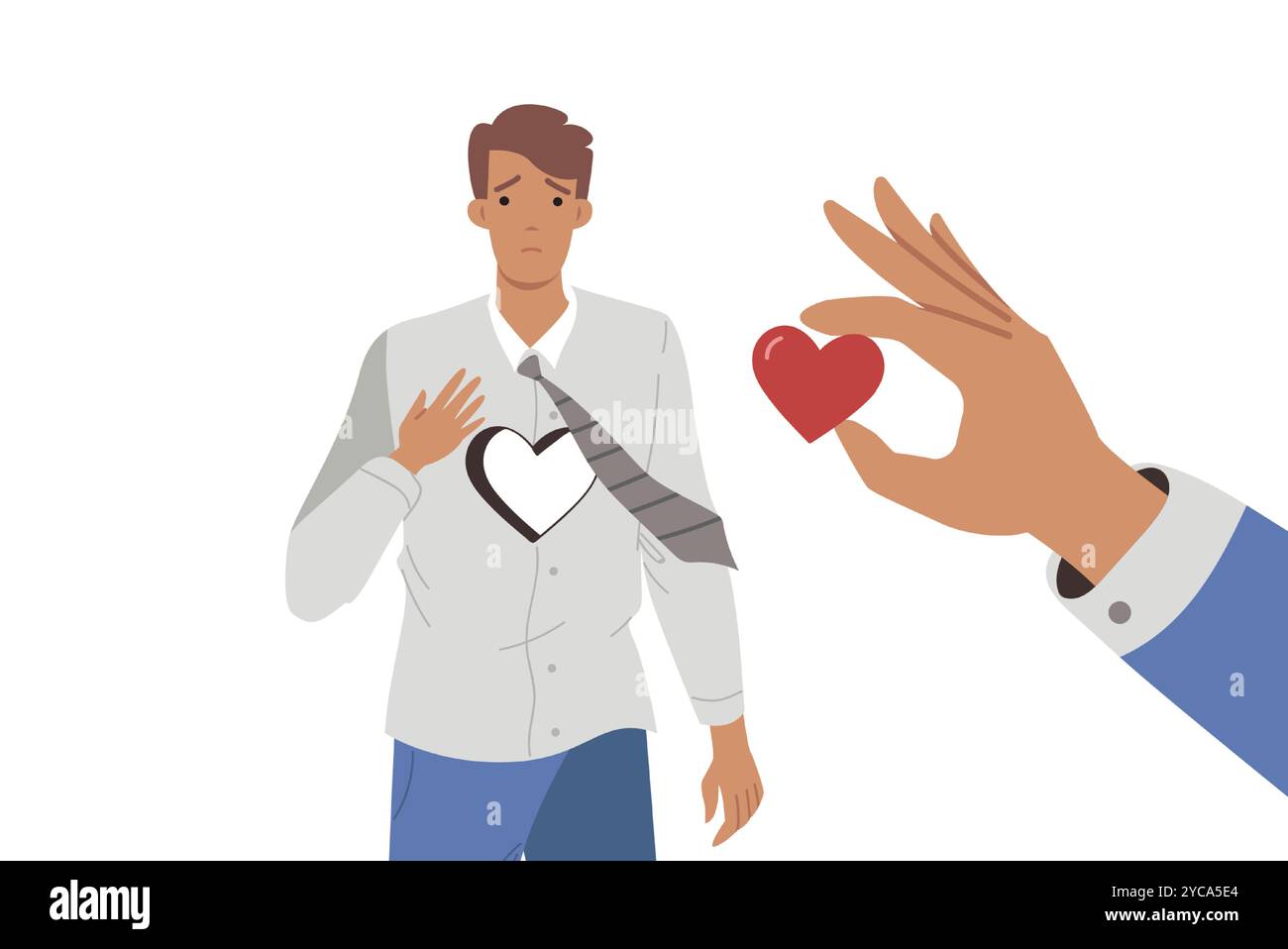 Businessperson concern Stock Vector Images - Alamy