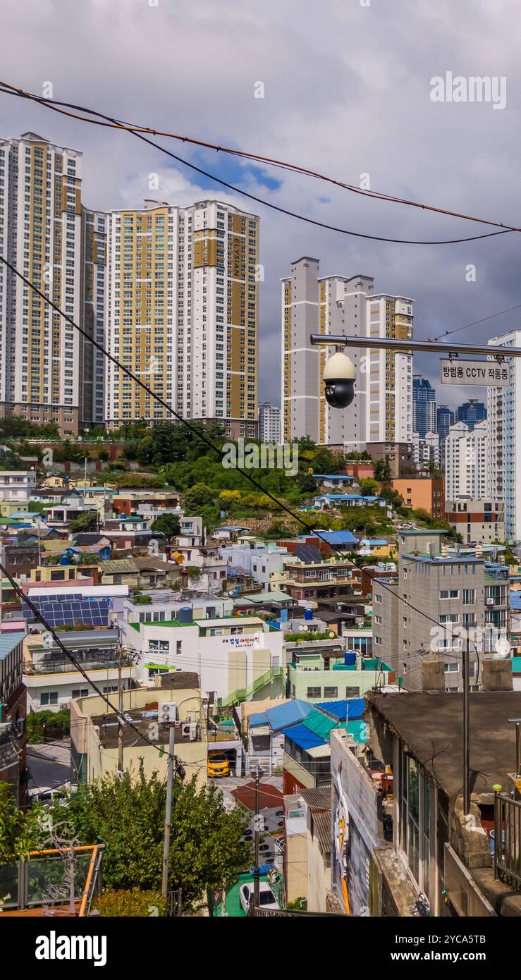 Panoramic view of Busan, Korea from Lee Jungseob Street Stock Photo - Alamy