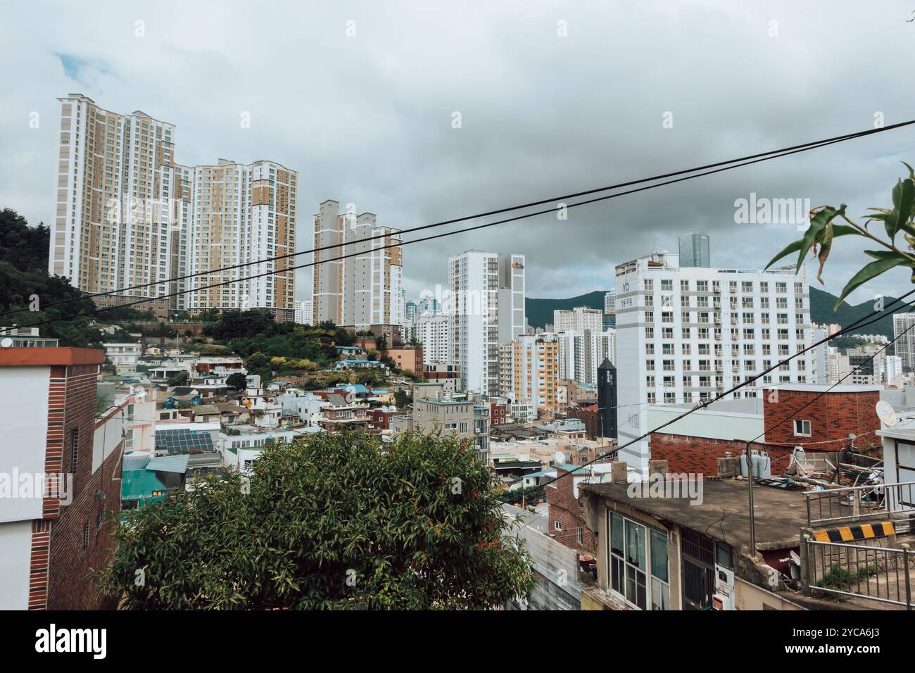 Panoramic view of Busan, Korea from Lee Jungseob Street Stock Photo - Alamy
