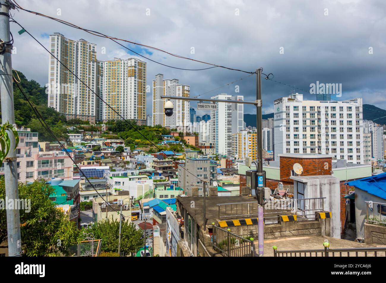 Panoramic view of Busan, Korea from Lee Jungseob Street Stock Photo - Alamy
