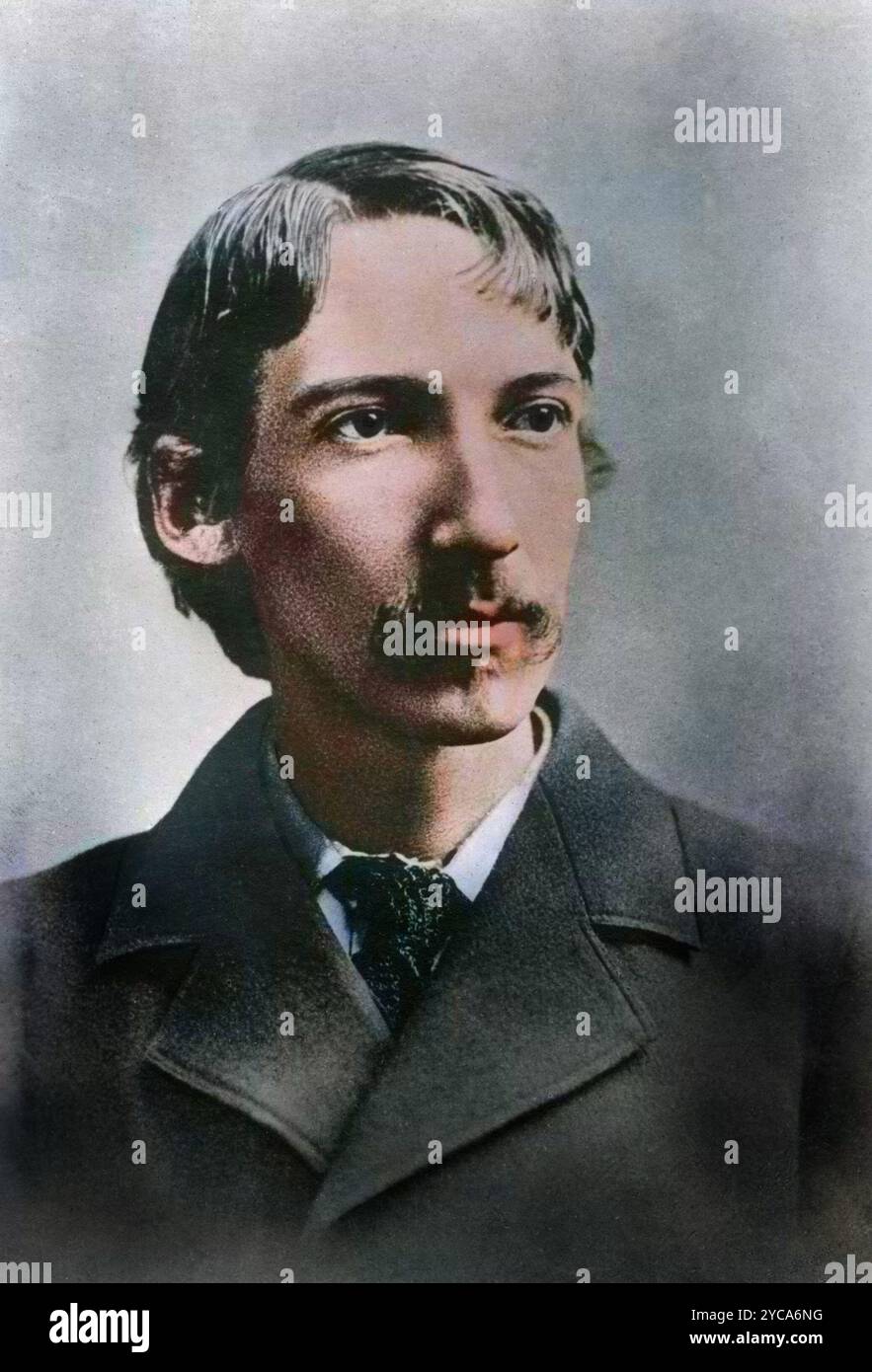 Robert Louis Stevenson - writer - 1850-1894 Stock Photo - Alamy