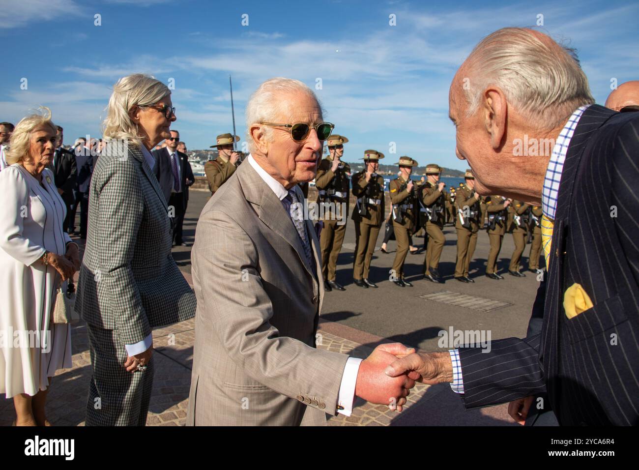 Sydney, Australia. 22nd October 2024. King Charles III and Queen ...