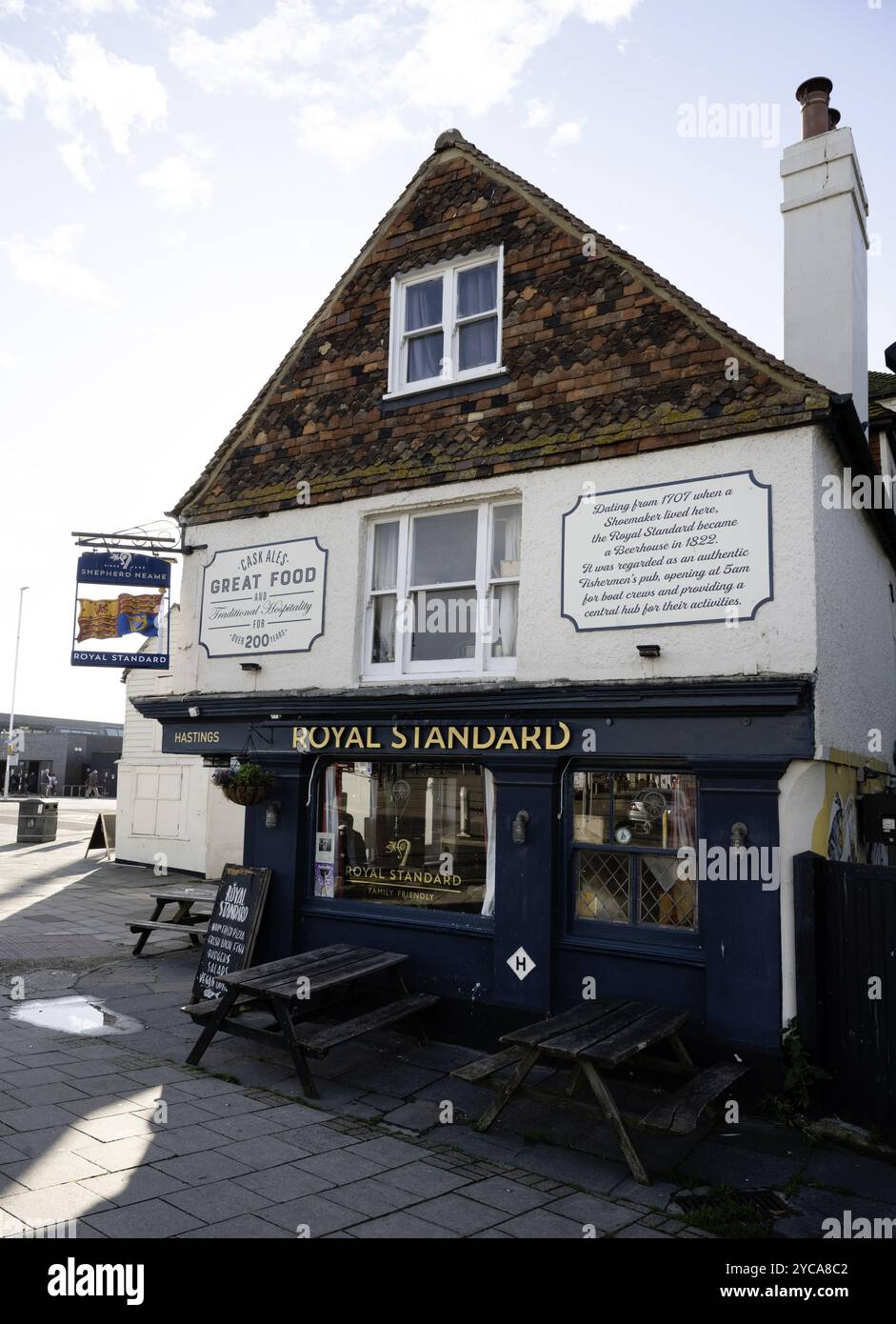 The Royal Standard public house, East Beach Street, Hastings, East ...