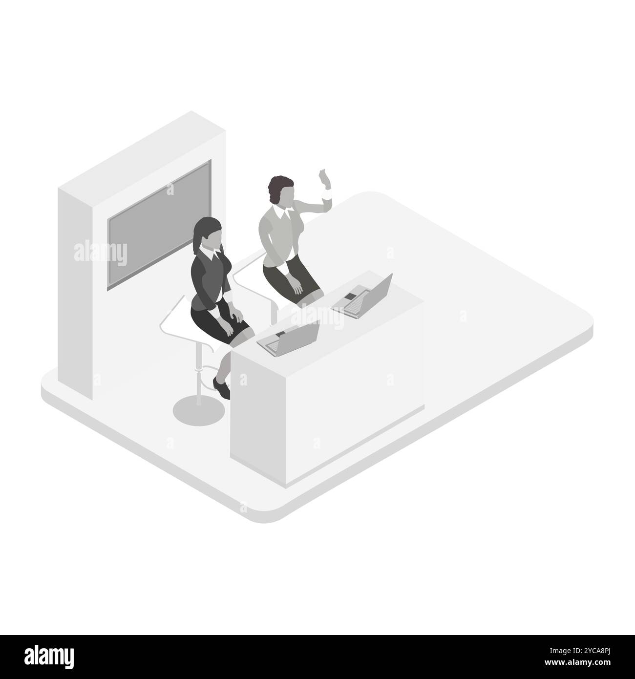 Waiting room in hotel Stock Vector Images - Alamy