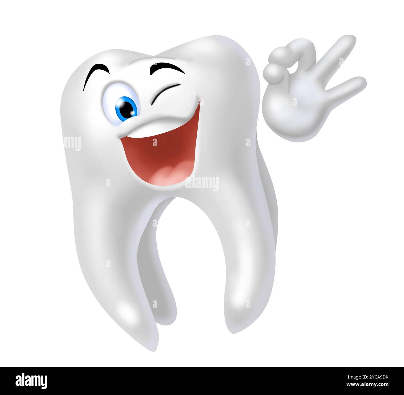 dente sano e curato Stock Photo - Alamy