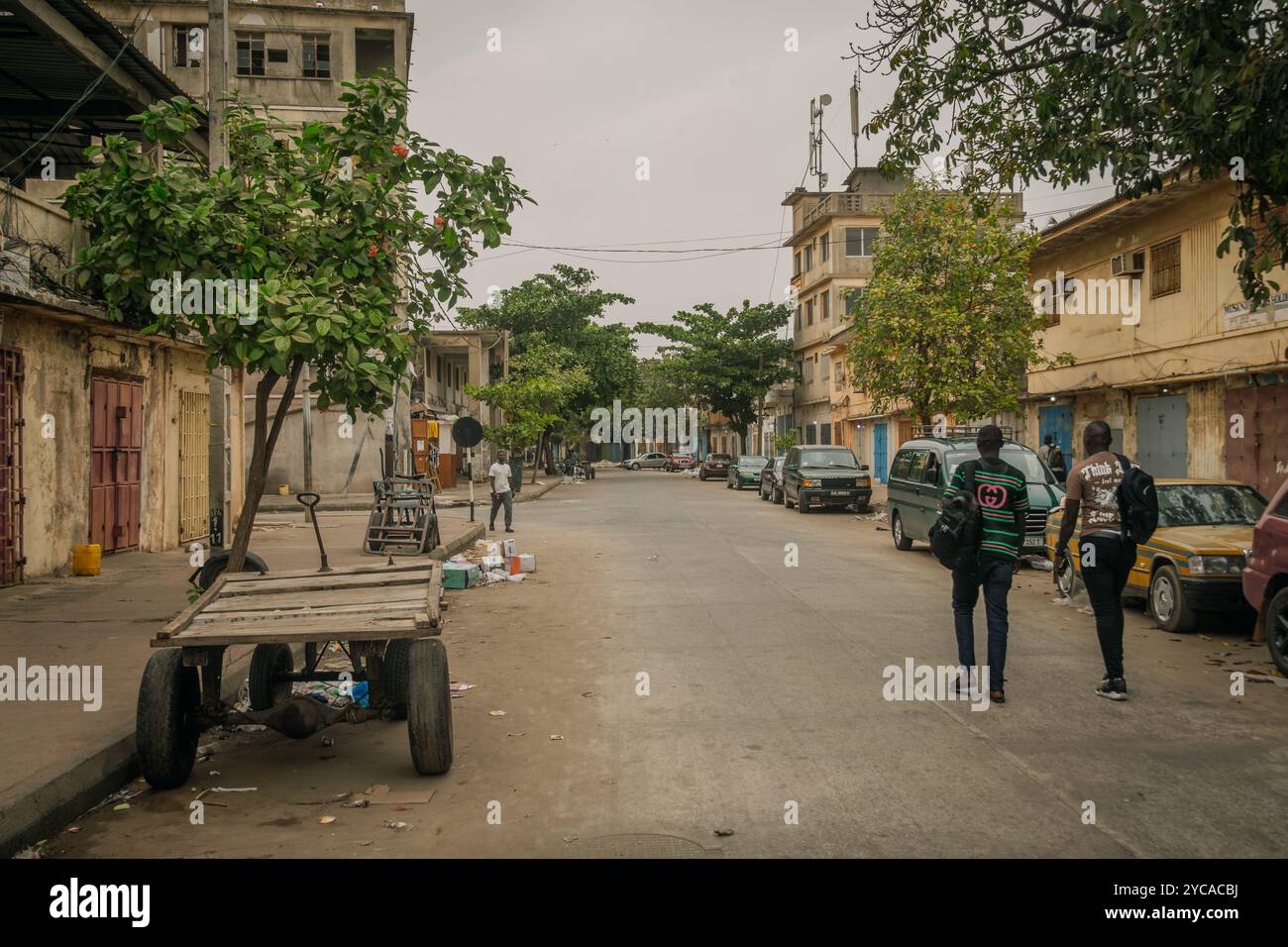 The streets of Banjul, capital of Gambia, West Africa Stock Photo - Alamy