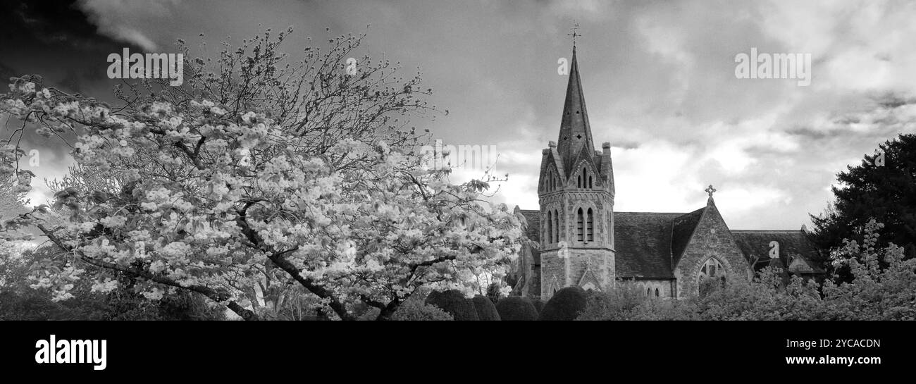 St Johns church, Lower Shuckburgh village, Warwickshire, England, UK ...