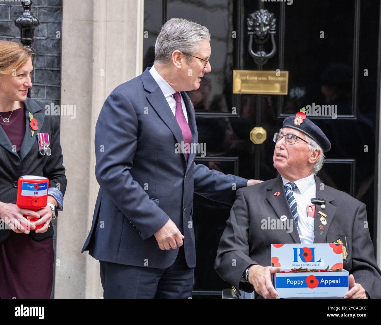 Starmer buys a poppy hi-res stock photography and images - Alamy