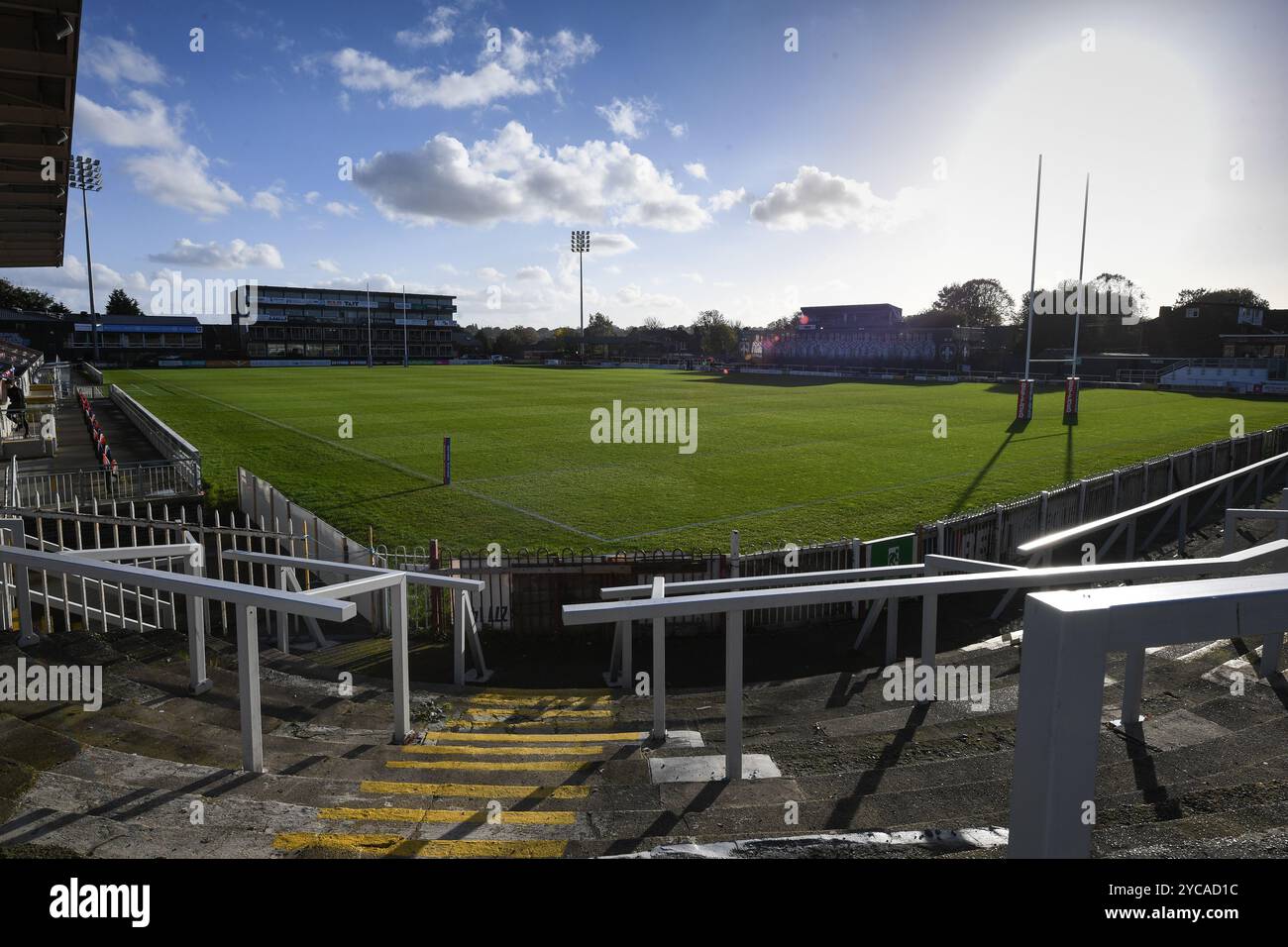 Wakefield, England - 19th October 2024 - DIY Kitchens Stadium, general ...