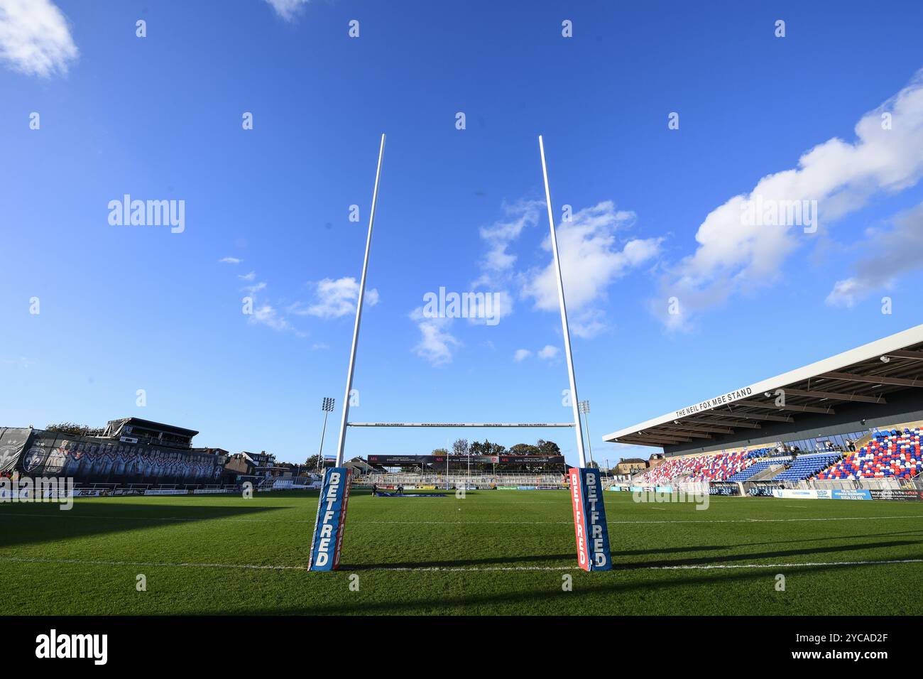 Wakefield, England - 19th October 2024 - DIY Kitchens Stadium, general ...