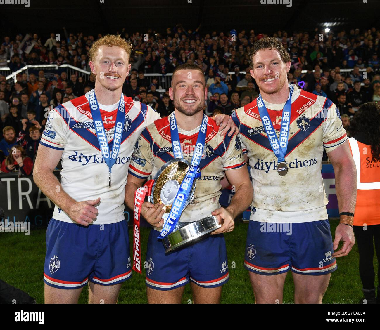 Wakefield, England - 19th October 2024 - Wakefield Trinity's Lachlan ...
