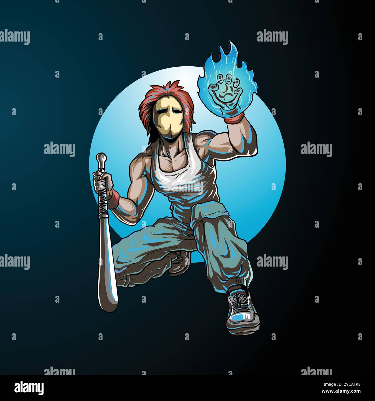 baseball man character vector illustration Stock Vector Image & Art - Alamy