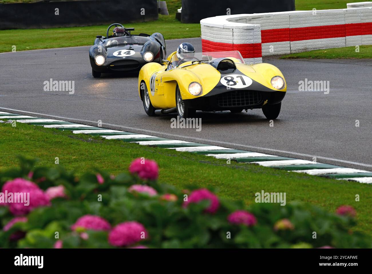 Ben Cussons, Mike Malone, Ferrari 250TR, Sussex Trophy, the first race ...