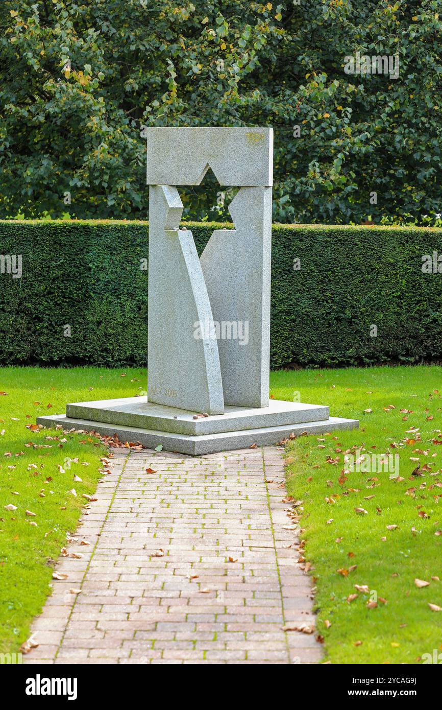 The Jewish Memorial at the National Memorial Arboretum, Alrewas near ...