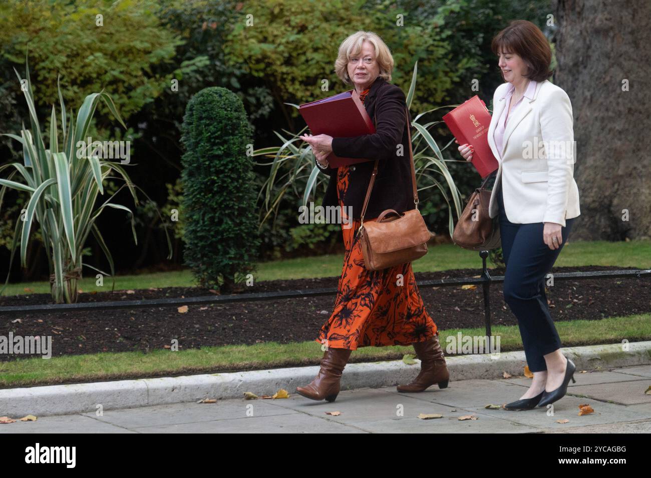 London, UK. 22 Oct 2024. Pictured: (L-R) - Baroness Smith of Basildon ...