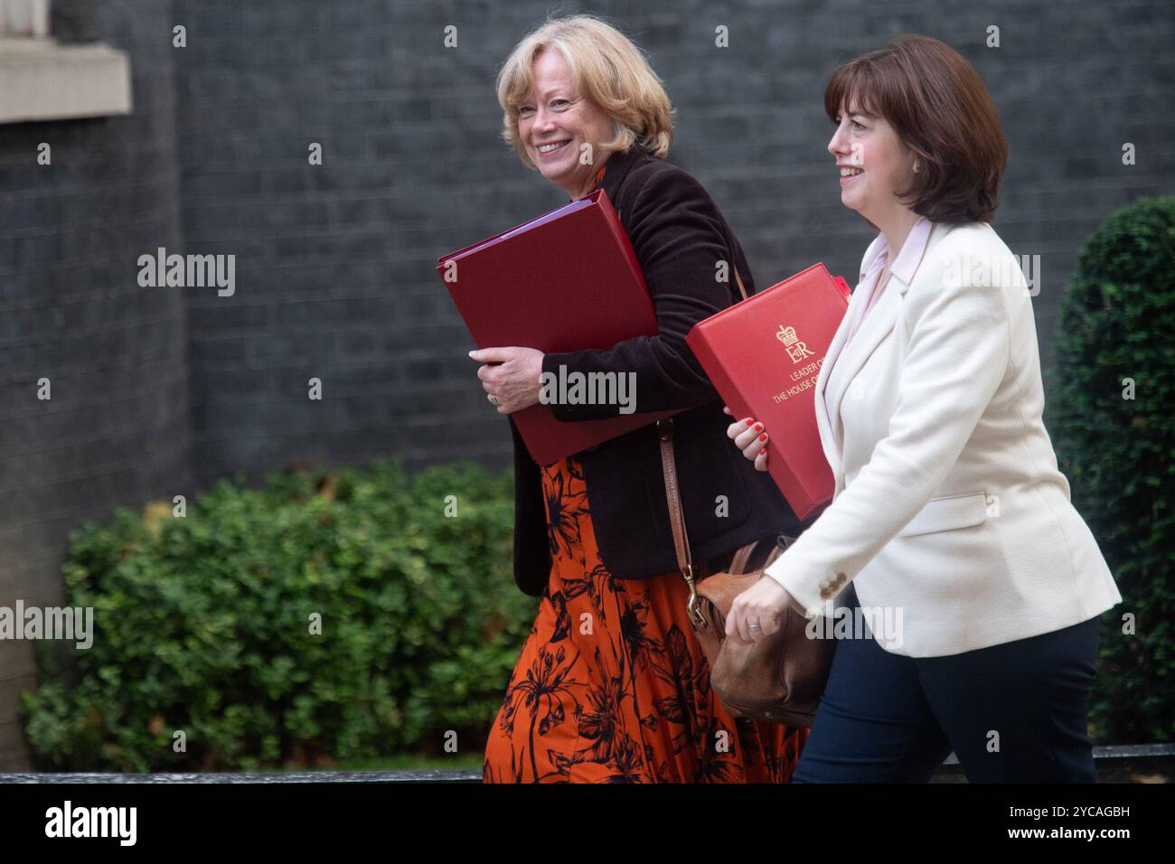 London, UK. 22 Oct 2024. Pictured: (L-R) - Baroness Smith of Basildon ...